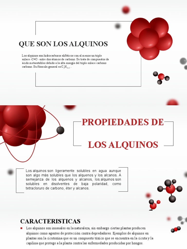 ALQUINOS | PDF | Alcano | Carbón