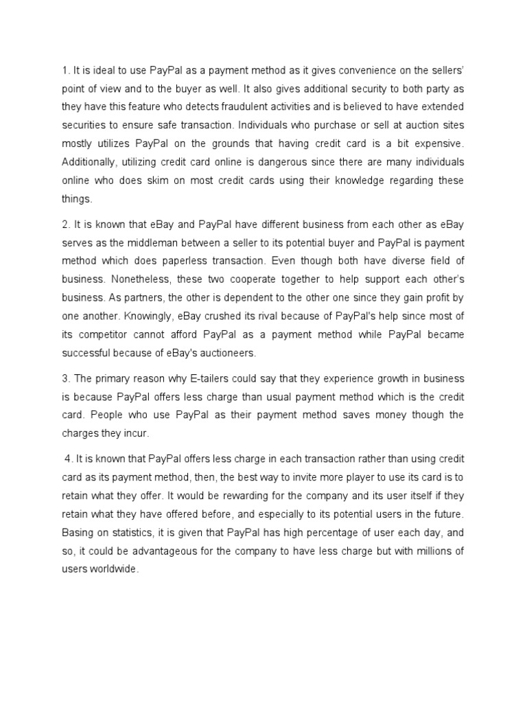 Paypal Case Study | PDF