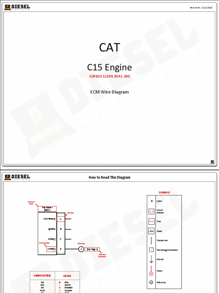 CAT - C15 (All Other Prefixes) .Prefix B5R1-340 | PDF | Valve | Engines