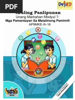 Final AP9 Q1 W5 MODULE 3 Salik NG Produksyon | PDF