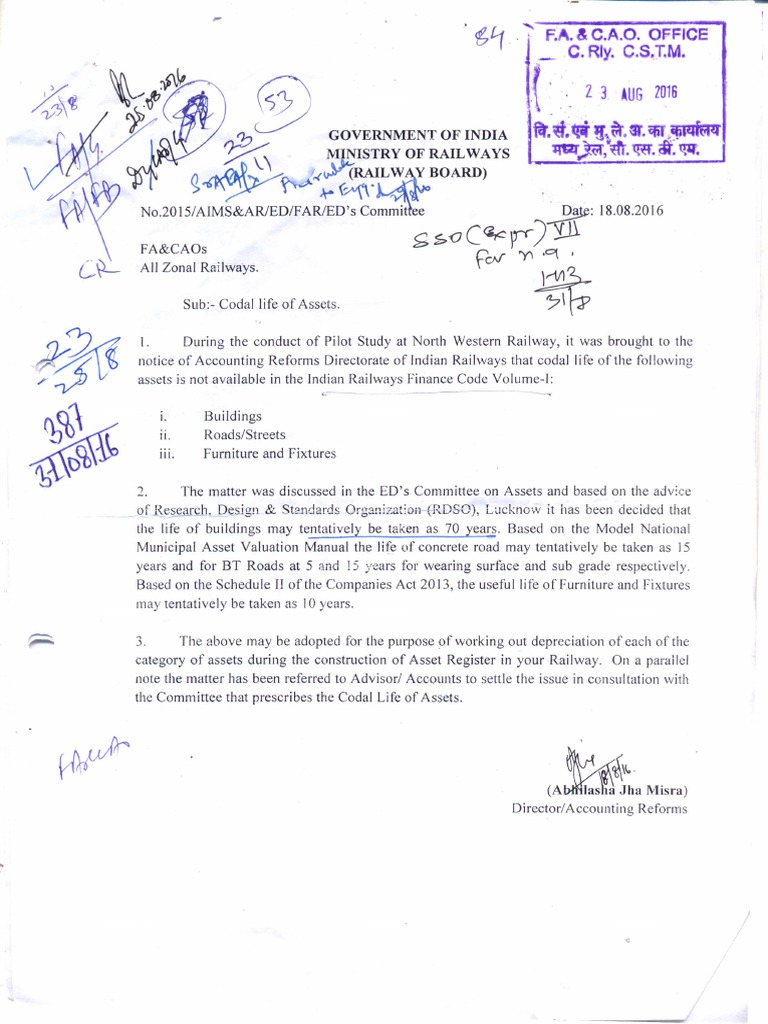 Codal Life-Assets 18.08.2016 | PDF | Locomotives | Electric Motor