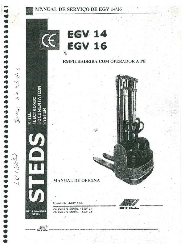 PDF Still Egv 16 Service Manual DL | PDF