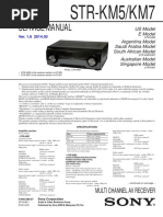 Sony Muteki 7.2 Home Theater Manual | PDF | Loudspeaker | Audio Electronics