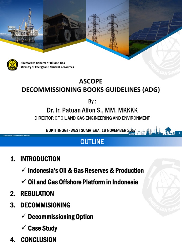 Decommsioning Books Guideline Indonesia ESDM | PDF | Offshore Drilling ...