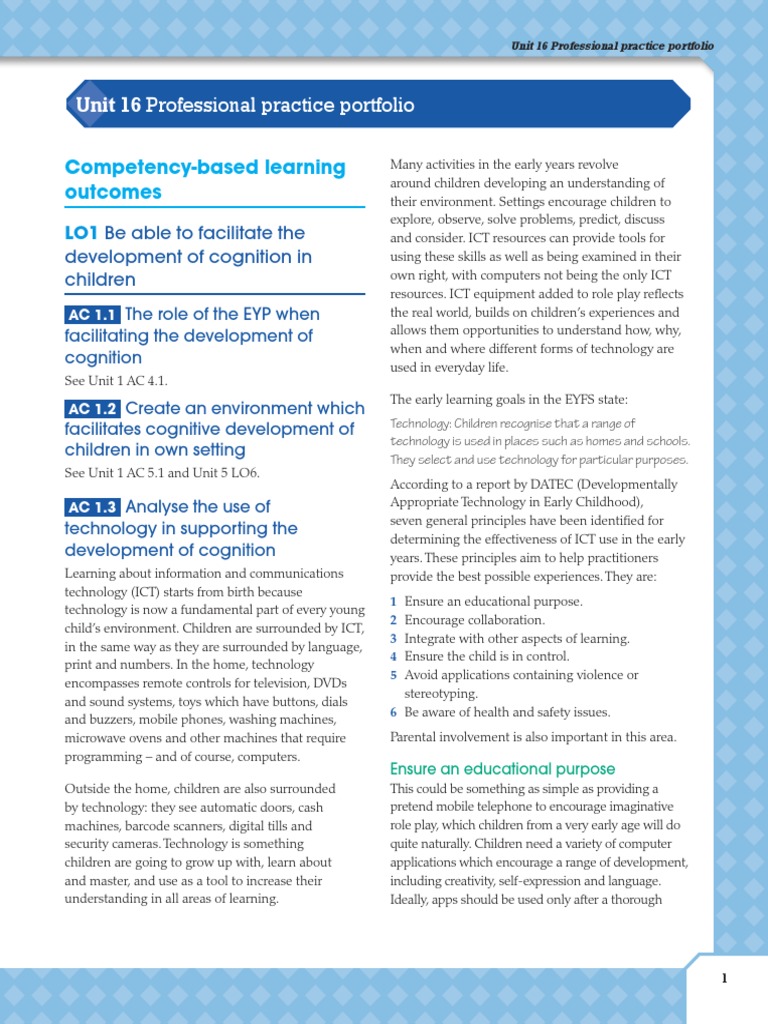 Text Book - CACHE Level 3 Childcare and Education (Early Years Educator ...