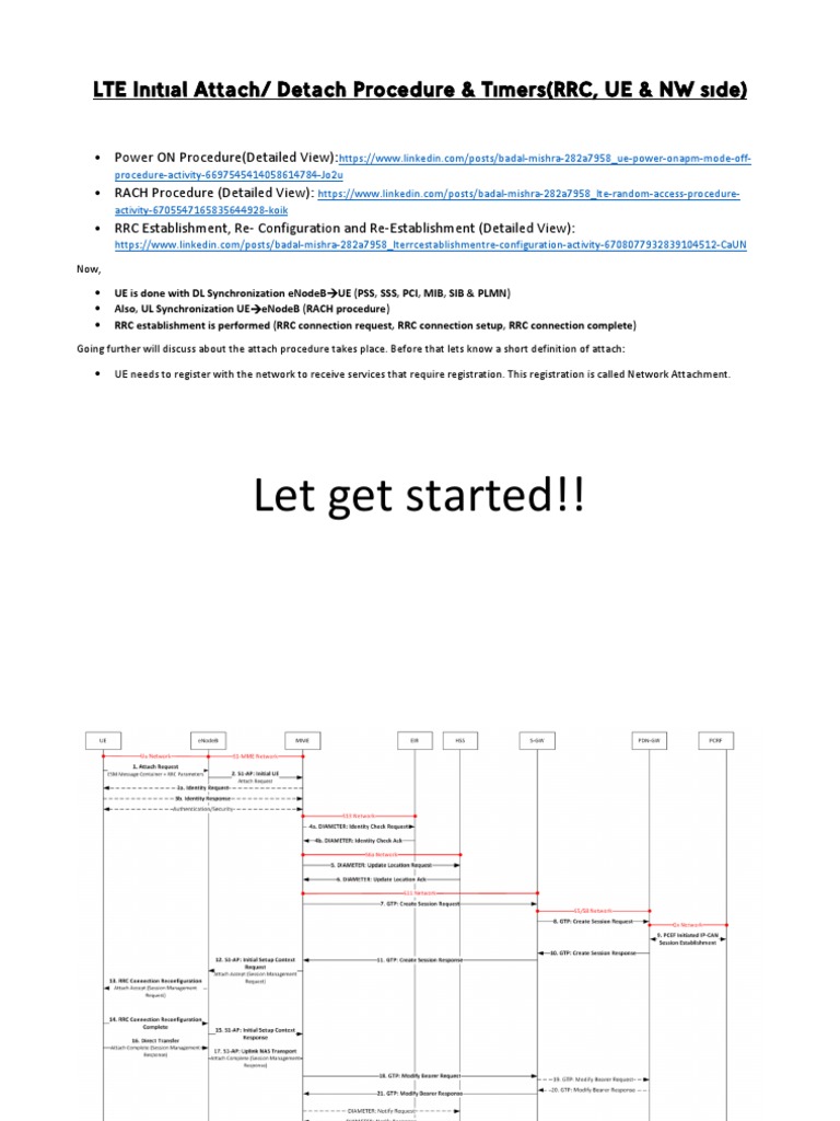 Detach, Timers & RealTime QXDM Log | PDF | Mobile Technology ...