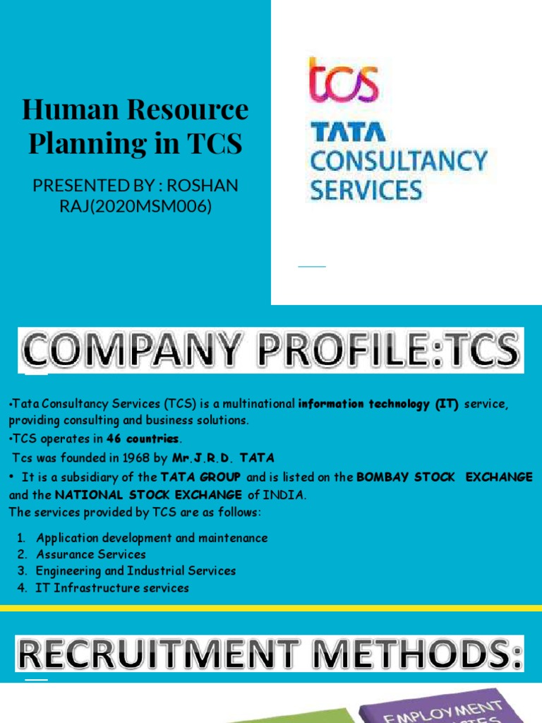 Human Resource Planning by TCS | PDF