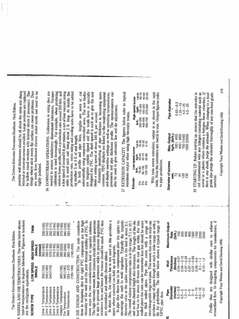 Dynisco Extrusion Process Handbook 3 de 3 | PDF
