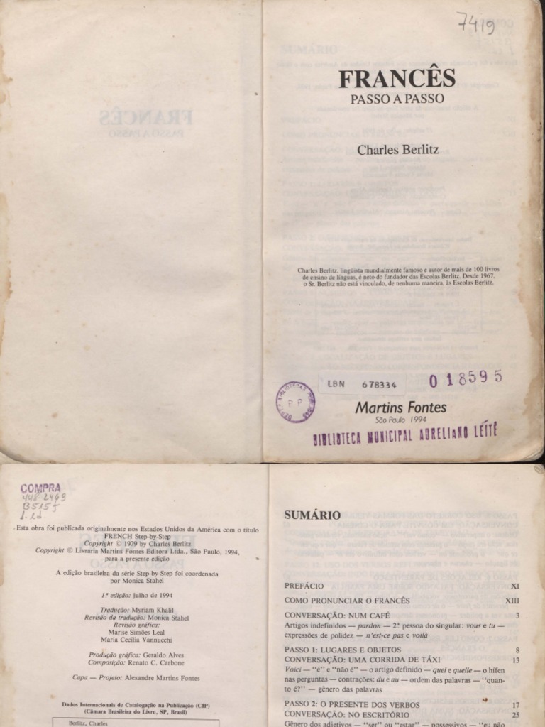 Francês Passo A Passo | PDF