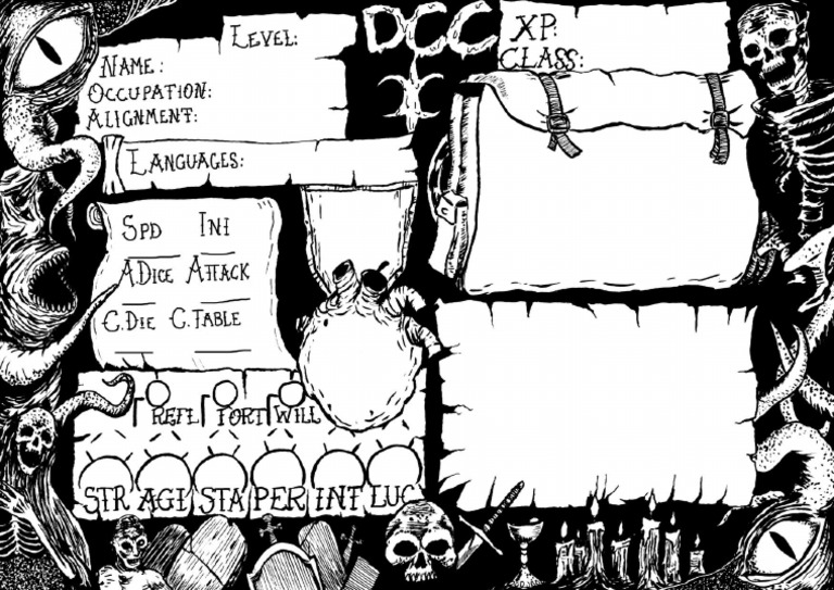 DCC Ficha Editável | PDF