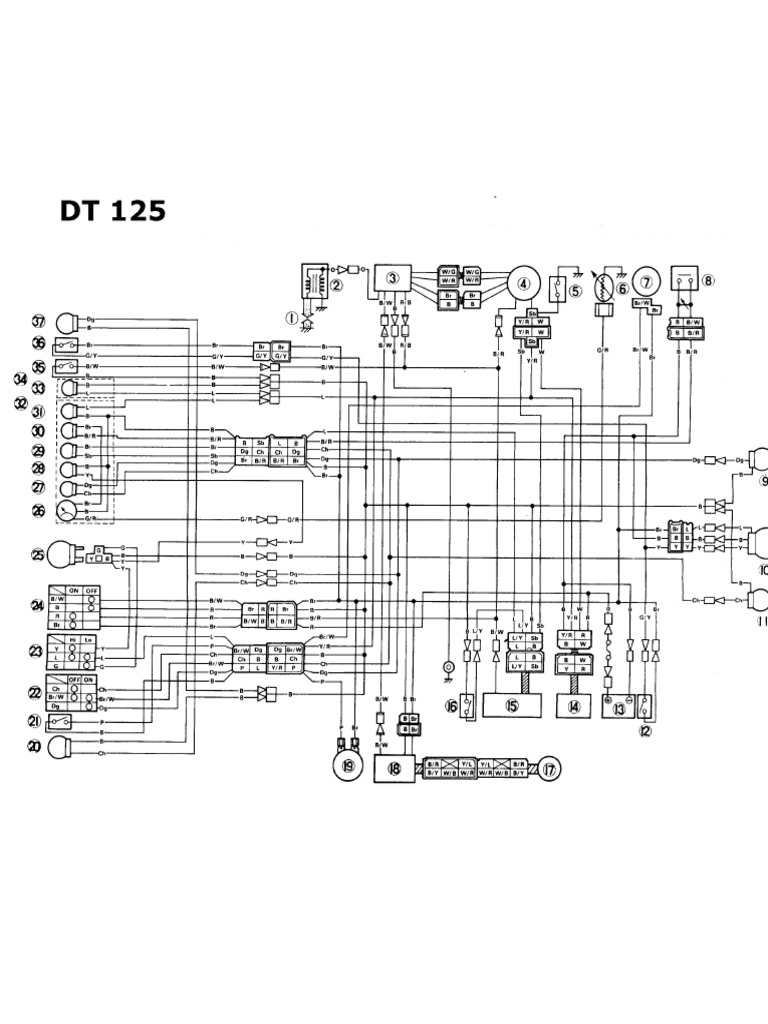 Manual Electrico dt125 | PDF