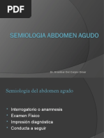 Signos Abdominales | PDF | Abdomen | Especialidades Medicas