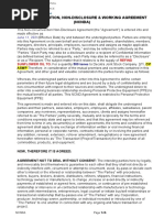 NCND Sample | PDF | Non Disclosure Agreement | Government