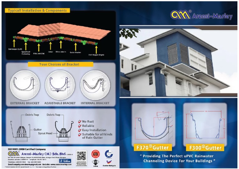Arensi-Marley PVC Gutter | PDF