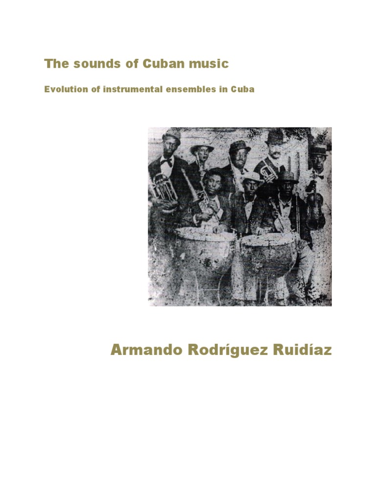 The Sounds of Cuban Music Evolution of I | PDF | Guitars | Performing Arts