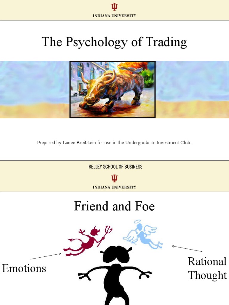 Trading Psychology Insights by Lance Breitstein | PDF | Business
