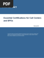 COPC Certification and Process | PDF
