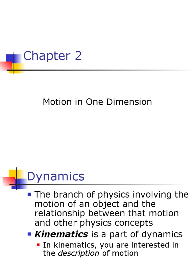 Chapter 02 | PDF | Velocity | Acceleration