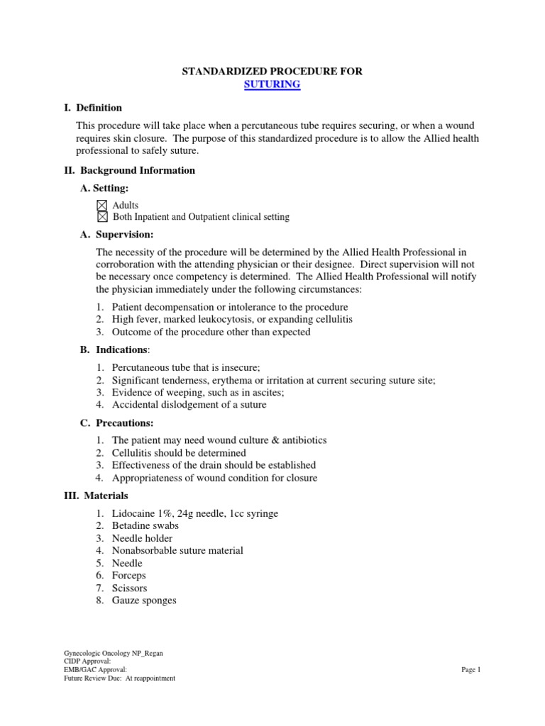 Suturing | Surgical Suture | Wound