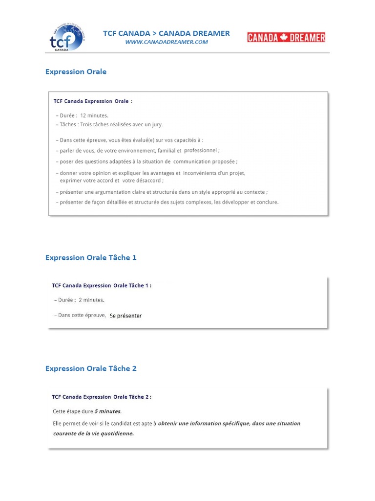 TCF Canada - Canada Dreamer | PDF | Computers