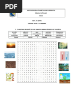 Sopa de Letras: Capas de la Tierra | PDF | Tierra | Geografía Física