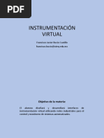 Instrumentación Virtual Elementos | PDF | Equipo de oficina | Informática