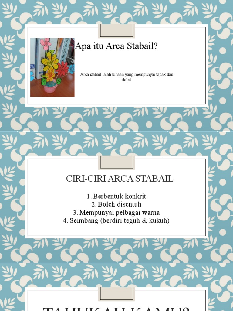Arca Stabail 2P | PDF