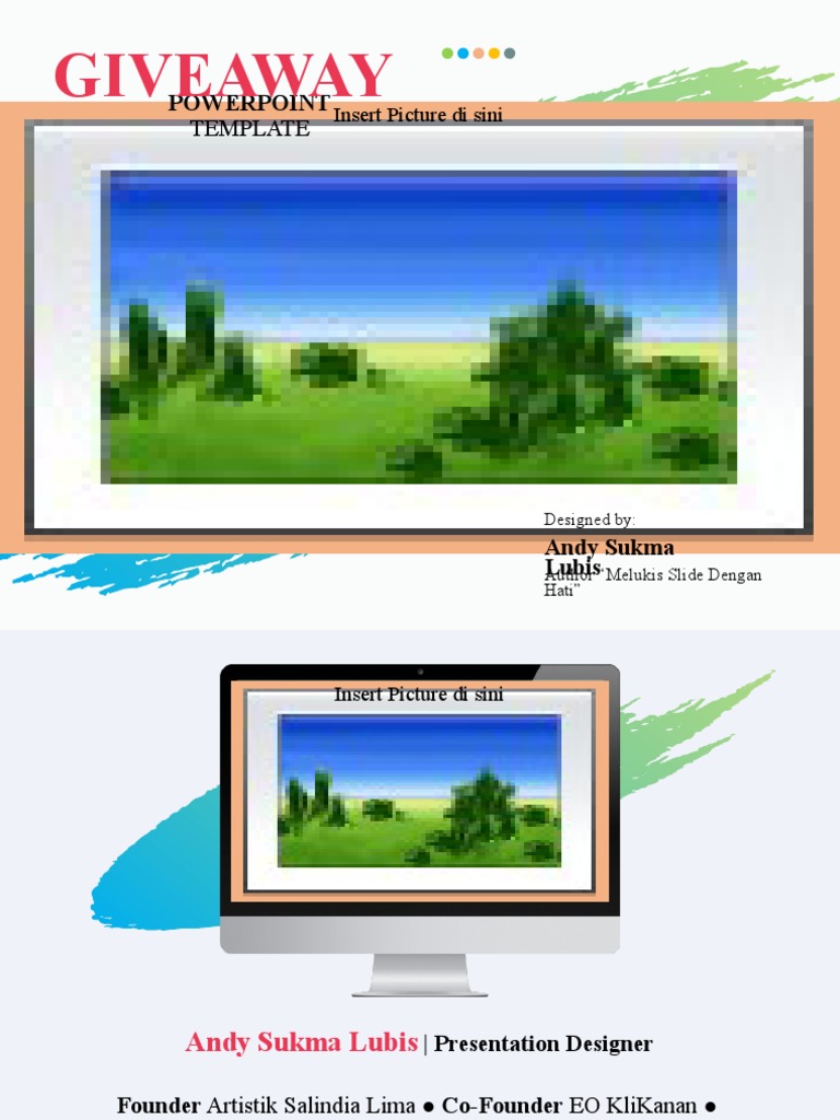 Template Powerpoint Giveaway | PDF