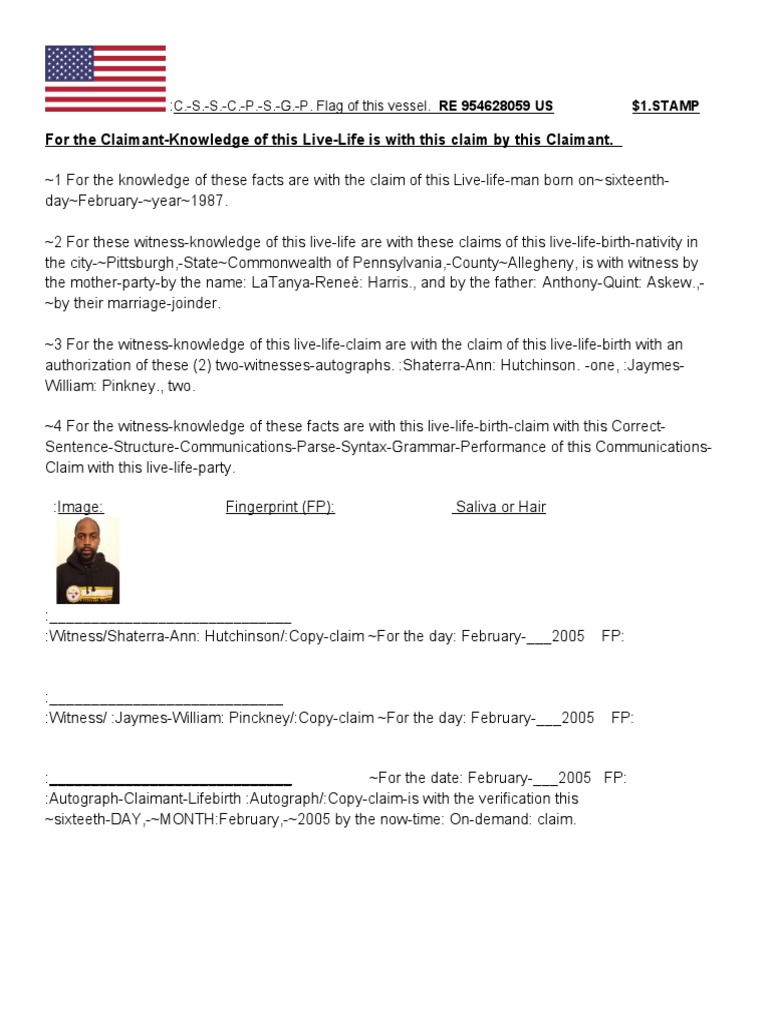 Live Life Claim (Official) | PDF