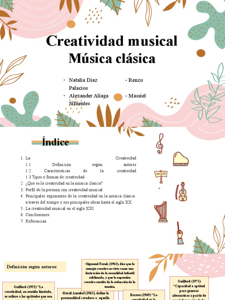 Creatividad Musical - Música clásica | PDF | Federico Chopin | Creatividad