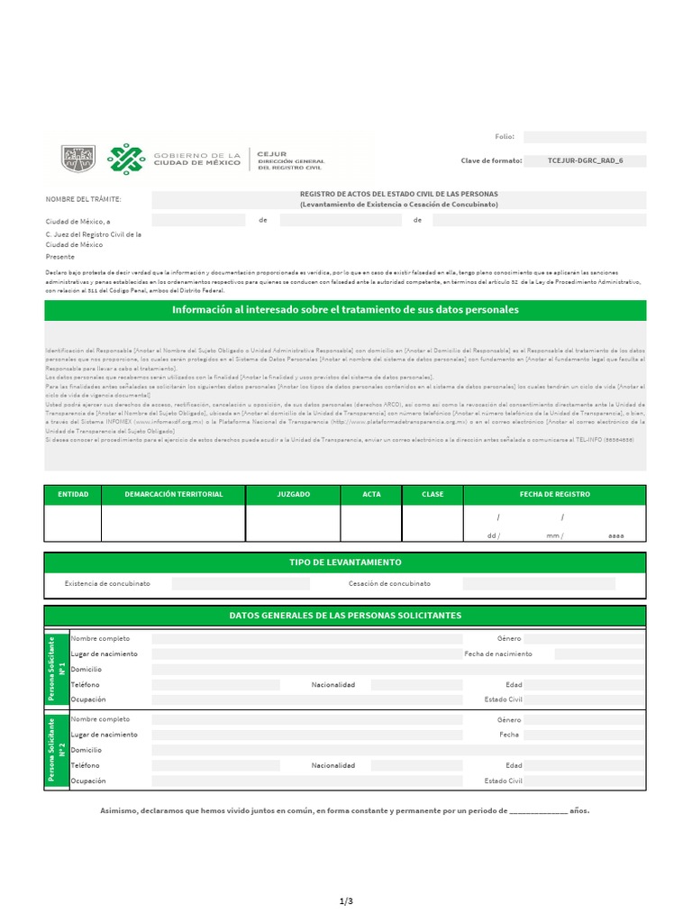 Tcejur-Dgrc Rad 6 | PDF | Gobierno | Civil