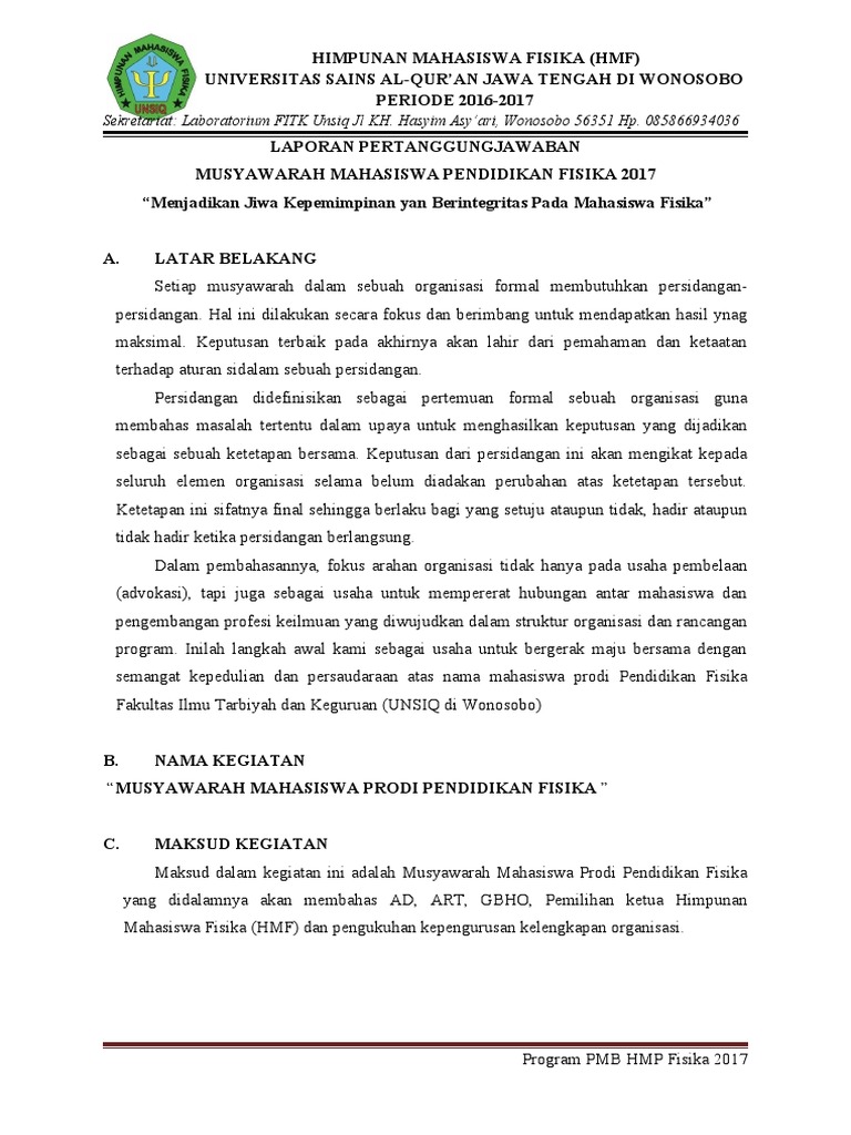 LPJ Musma | PDF