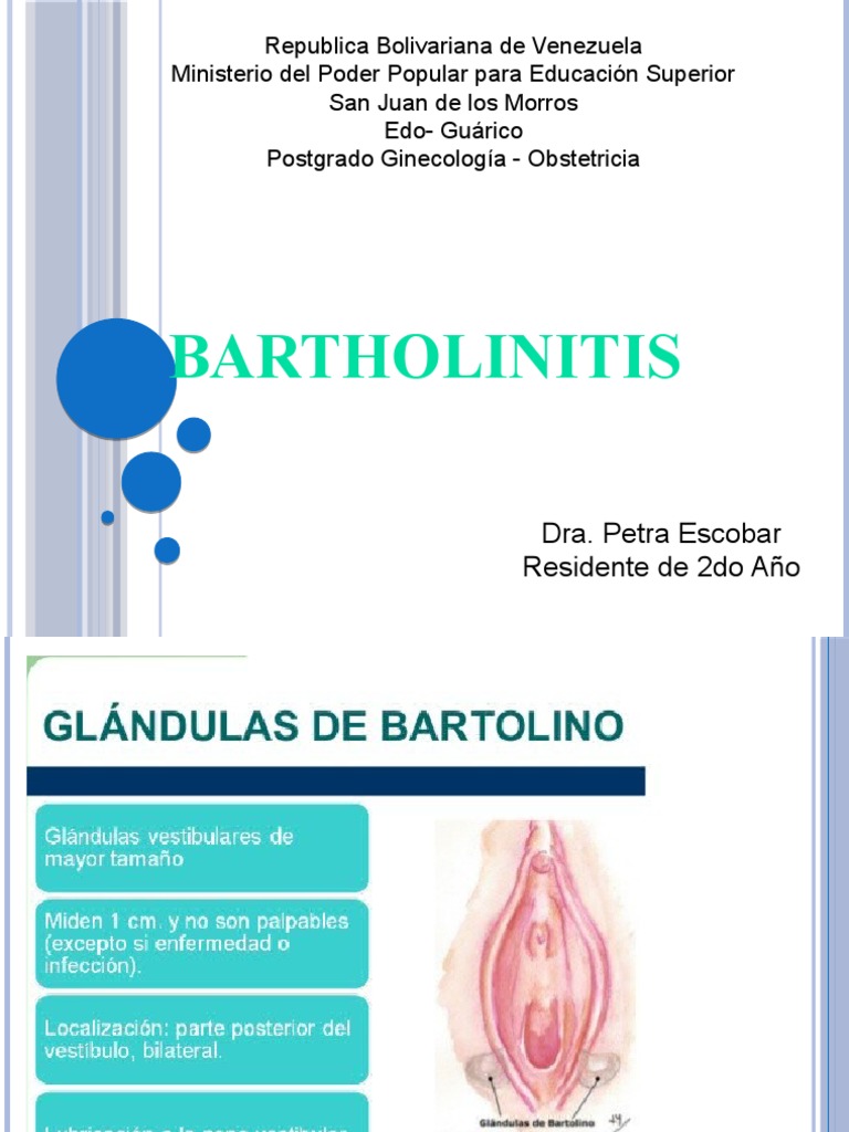 Bartolinitis | PDF