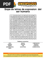 Sopa de Letras Inventos | PDF