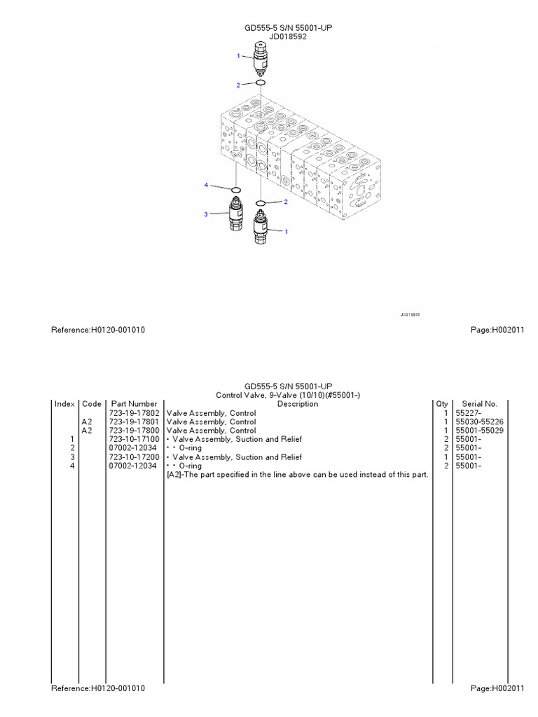 Komatsu 0000279c H0120-001010 Page | PDF | Technology & Engineering