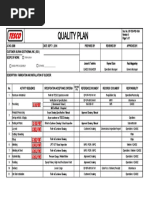 Control Plan PQCT TableII | PDF | Business Process