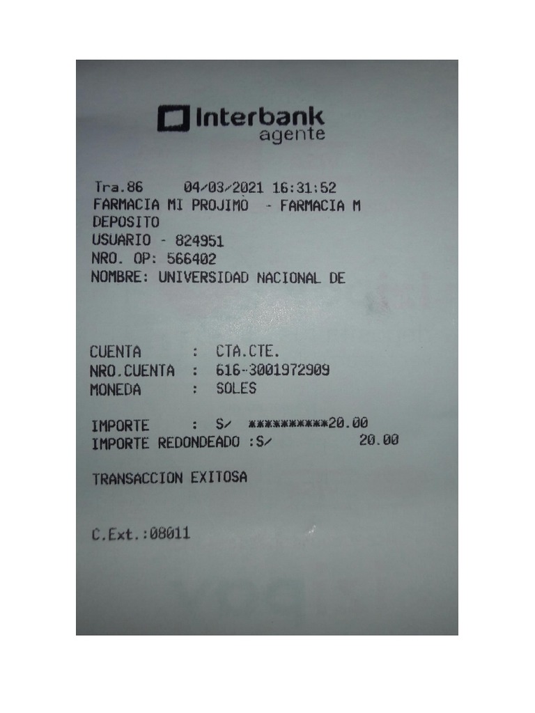 Voucher - Neyra Celis Julio Cesar | PDF