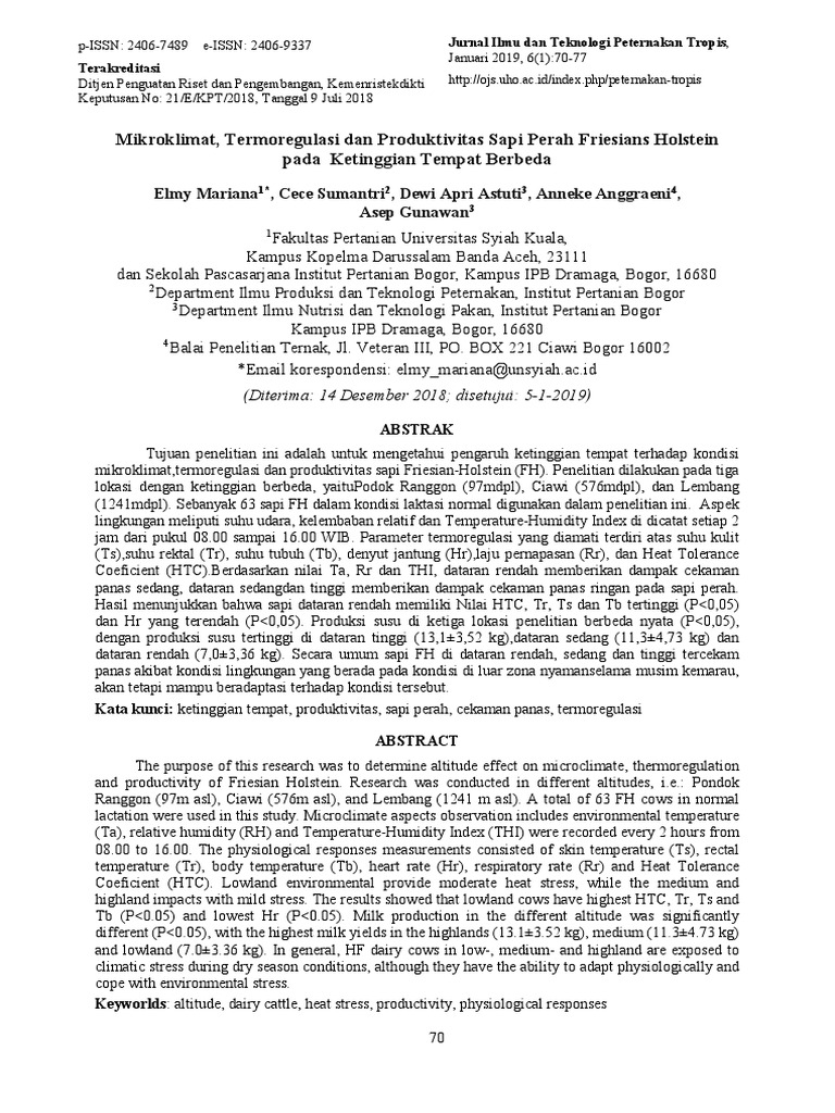 Jurnal Pengaruh Lingkungan | PDF