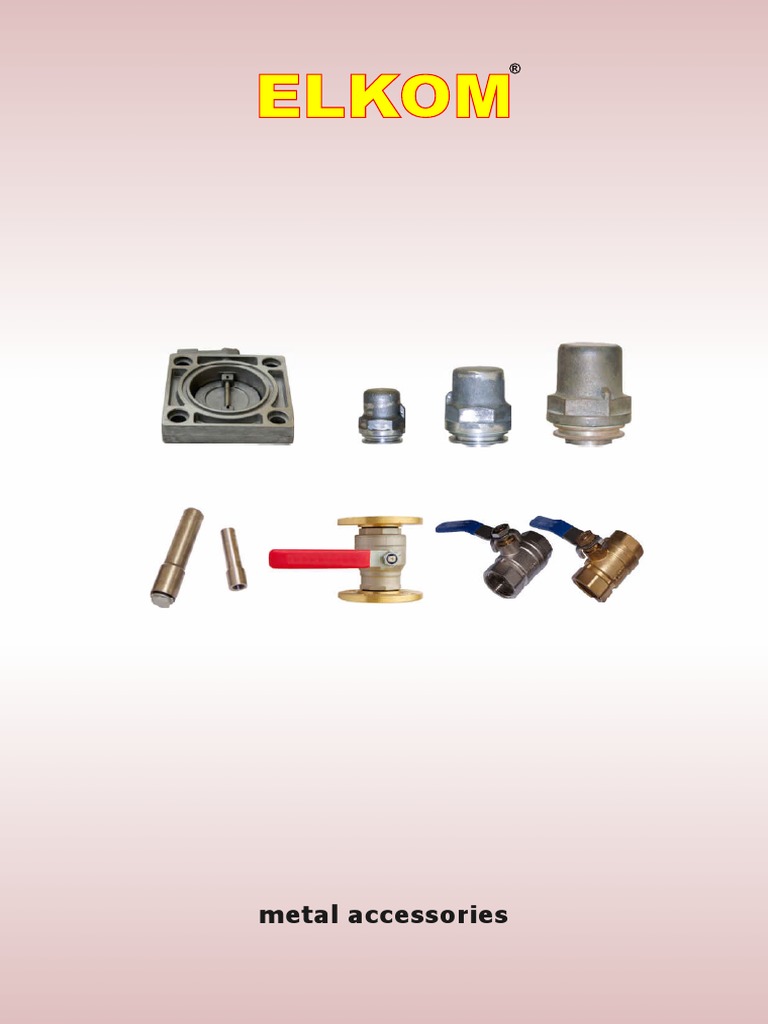 MetalAccessories Elkom | PDF | Valve | Equipment