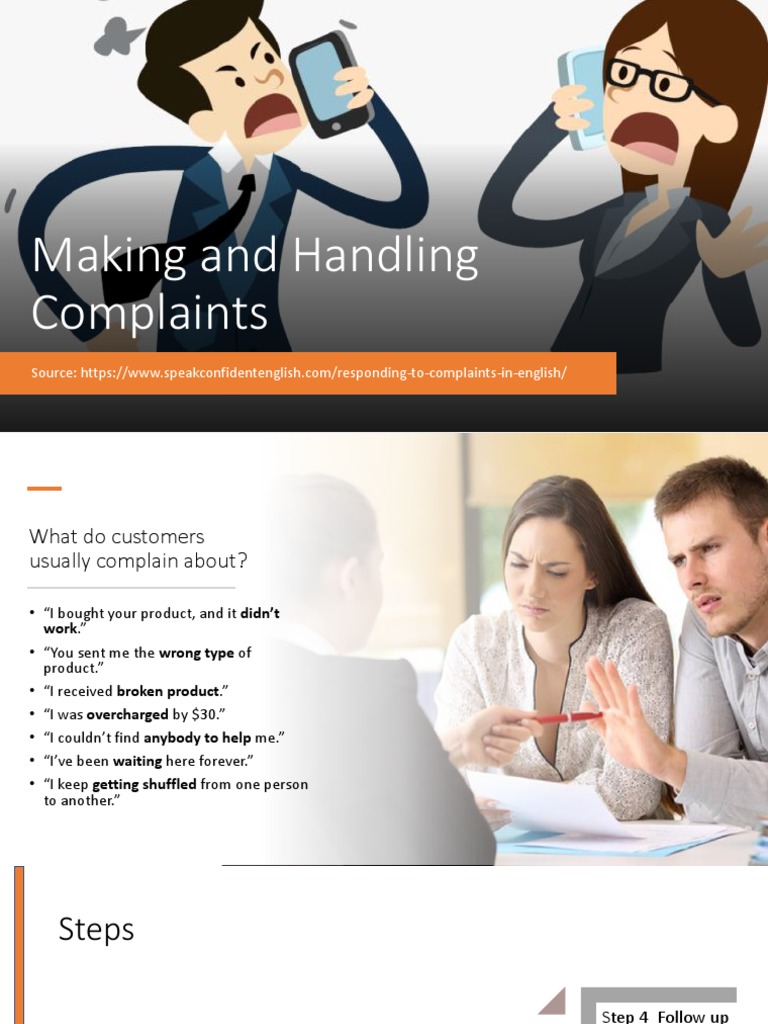 Customer Complaint Handling Guide | PDF | Business