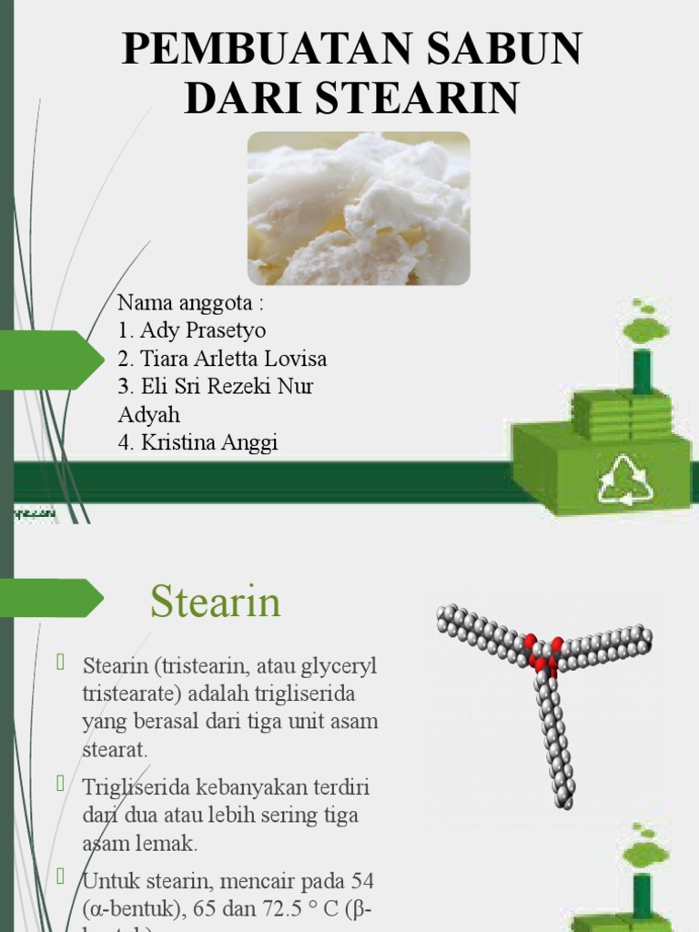 Pembuatan Sabun dari Stearin | PDF