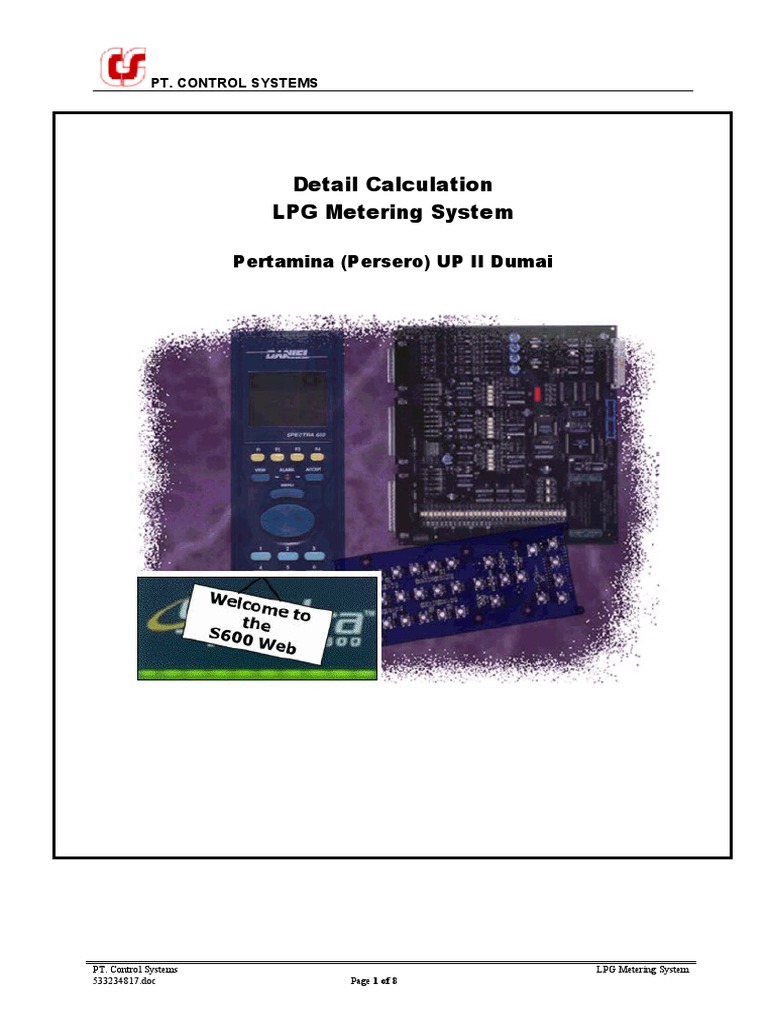Flow Computer LPG Calculations | PDF | Density | Volume