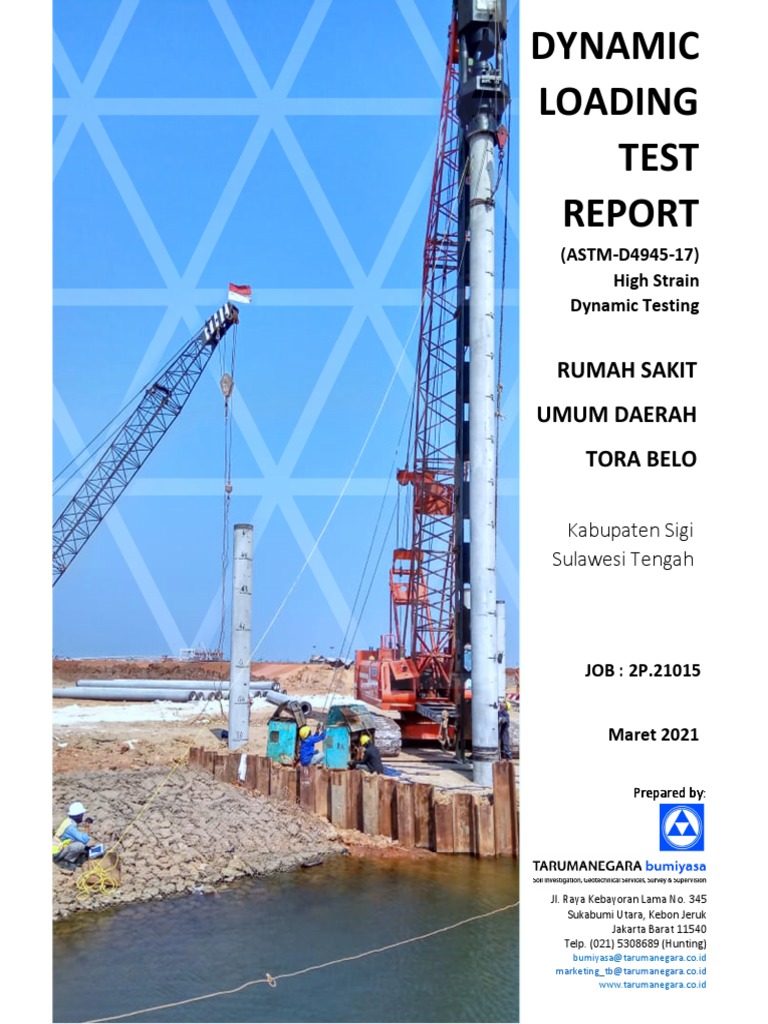 2P.21015 PDA - PT Dwi Tunggal Surya Jaya, RS Torabelo - Palu | PDF