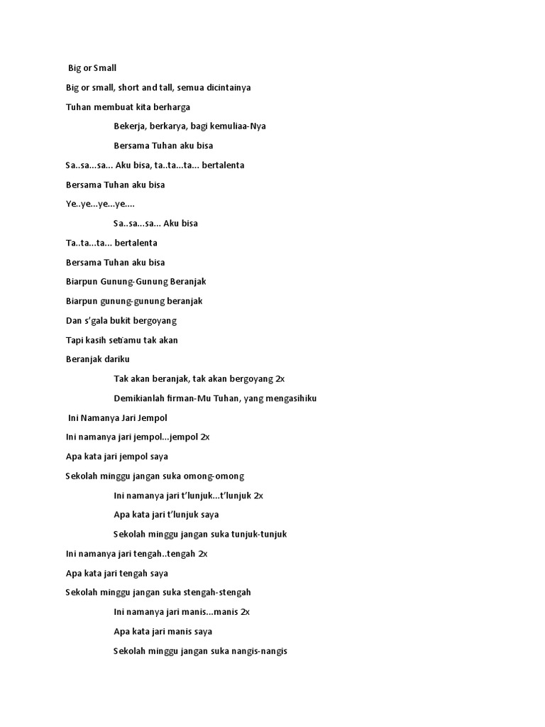 Lagu ASM | PDF | Griya & Taman