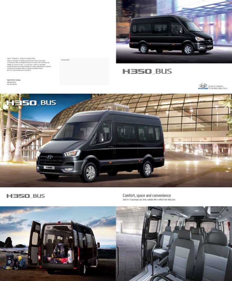 Hyundai H350 Bus | PDF | Brake | Truck