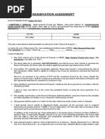 Reservation Agreement - Buying Template | PDF | Real Estate Broker | Sales