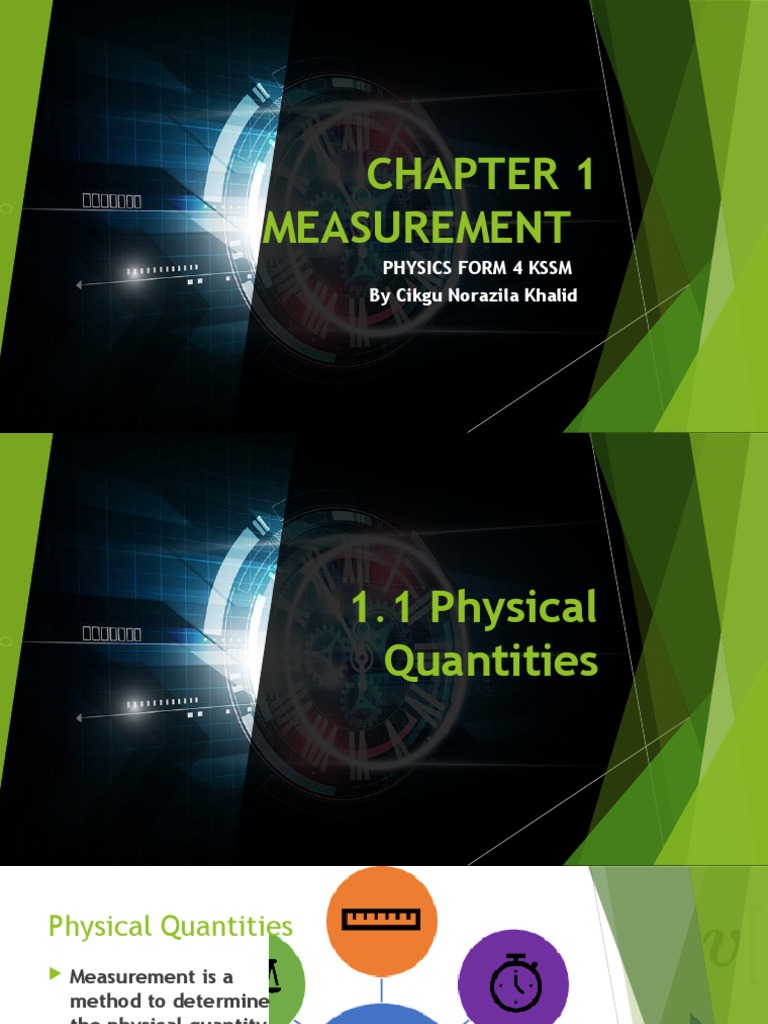 Physic Form 4 Chapter 1 KSSM | PDF