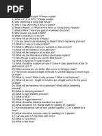 Interview Typical 100 Questions For BIW Fixture Design Engineer ...