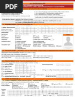 CKYC Application Form For Individual | PDF | Identity Document | Official Documents