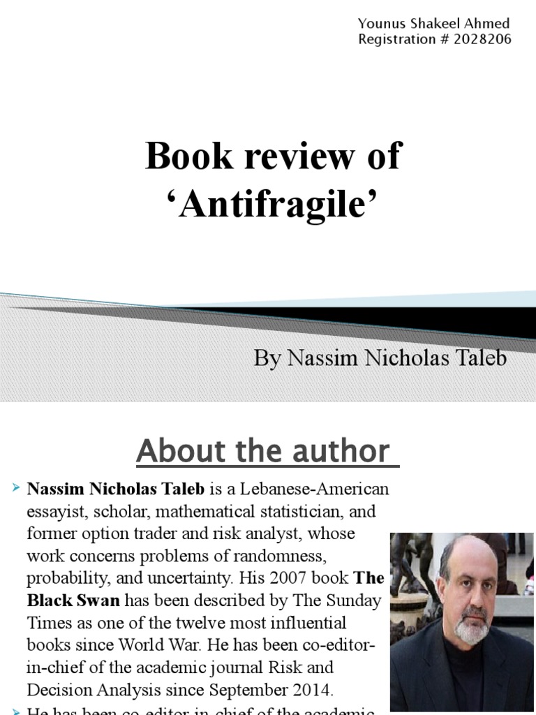 Book Review of Antifragile' | PDF